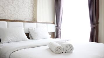 Quarto | 2 quartos, Wi-fi grátis, roupa de cama fornecida