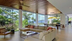 Casa, várias camas (Casa Lomas del Mar) | Sala de estar