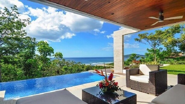 Casa, várias camas (Casa Lomas del Mar) | Sacada