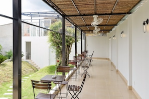 Café da manhã, almoço e jantar