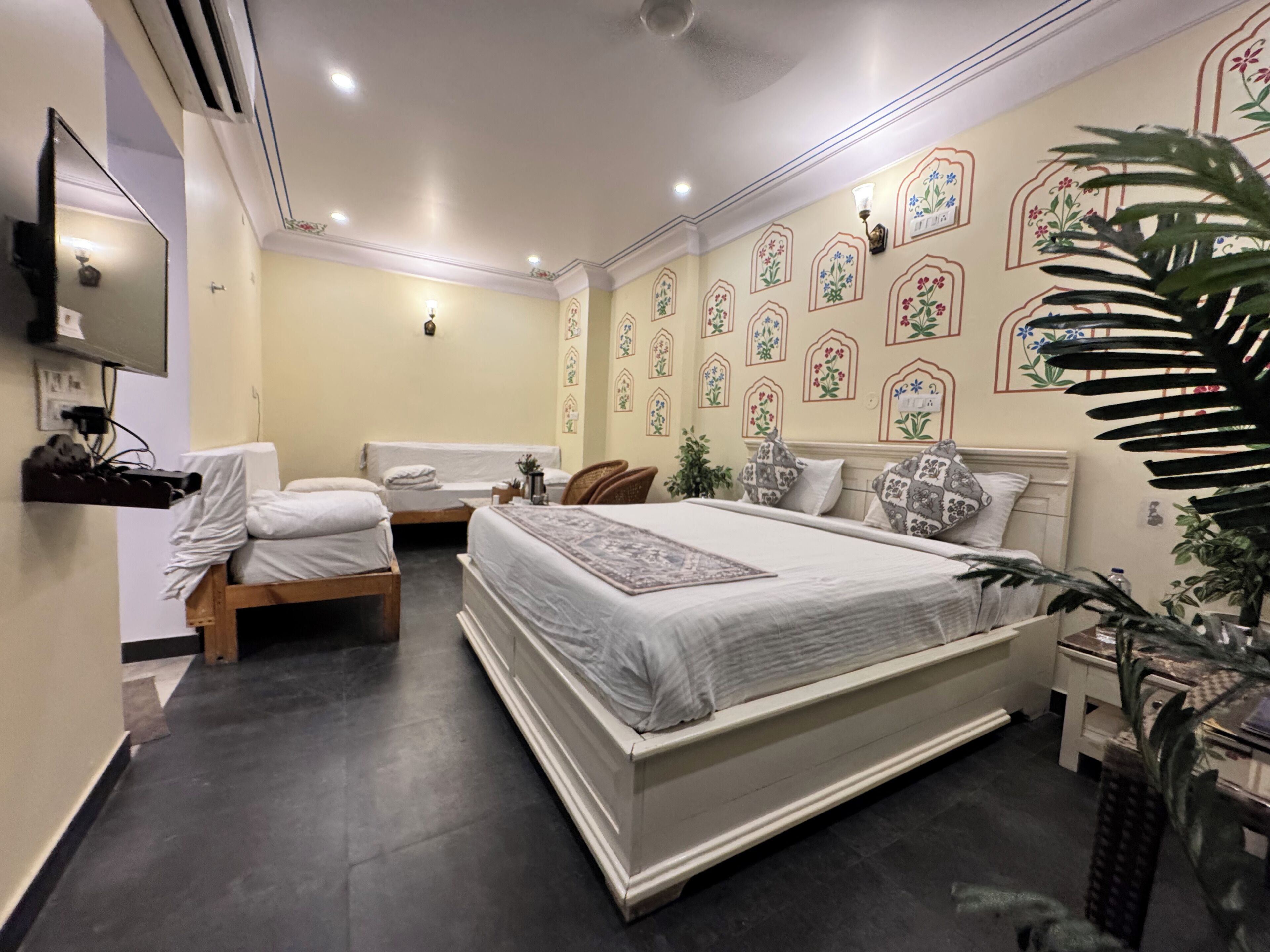 Quarto Royal | Wi-fi grátis, roupa de cama fornecida 