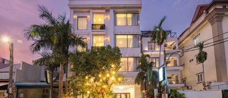 Fachada da propriedade