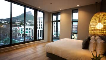 Cobertura superluxo | 1 quarto, frigobar, cofres nos quartos, escrivaninha