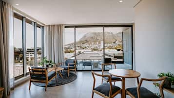 Cobertura superluxo | 1 quarto, frigobar, cofres nos quartos, escrivaninha