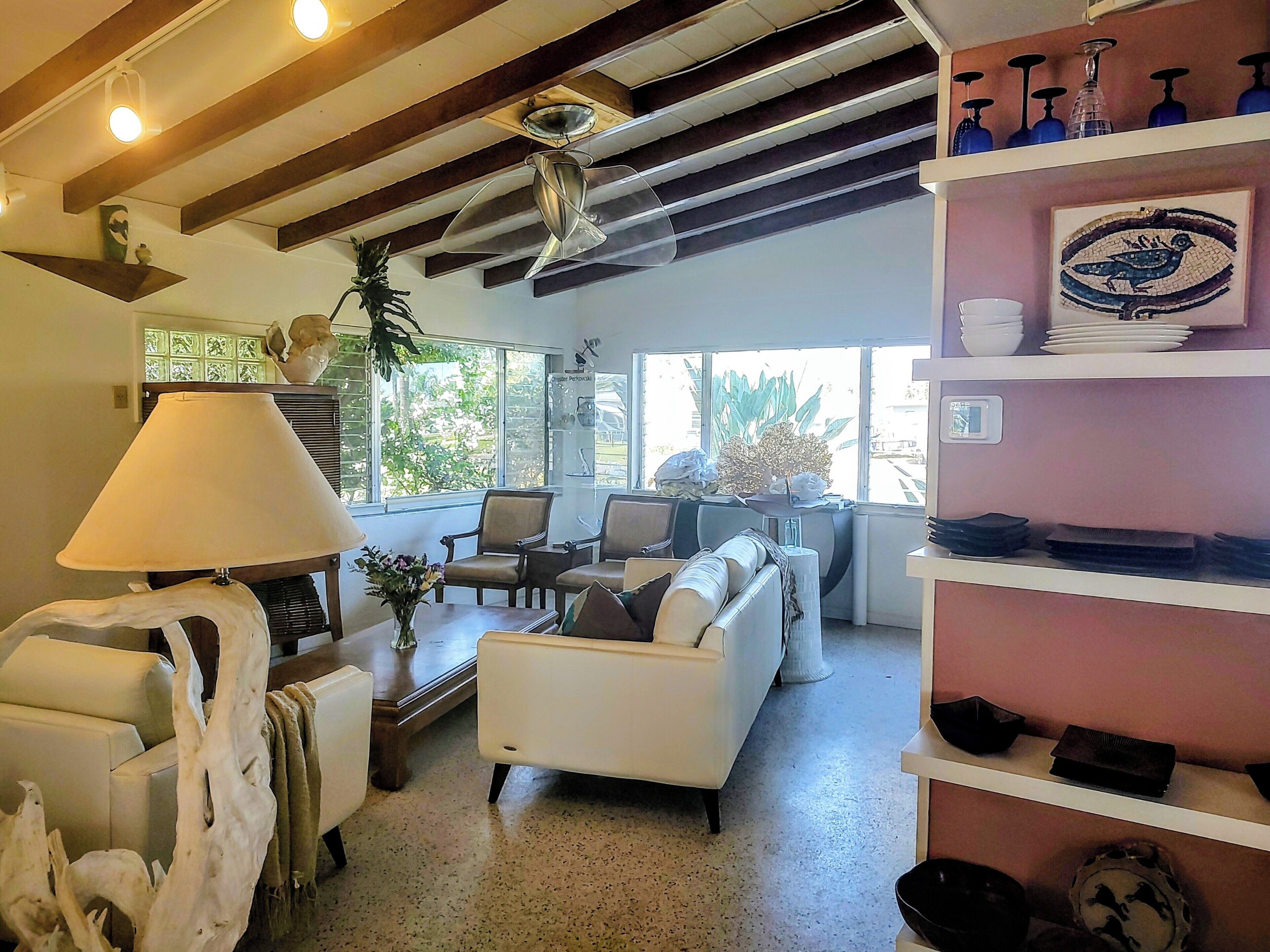 Pet Friendly Beachside Artist's Mid-century Modern Bungalow - Ormond Beach, FL