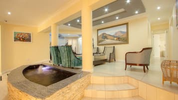 Sala de estar do lobby