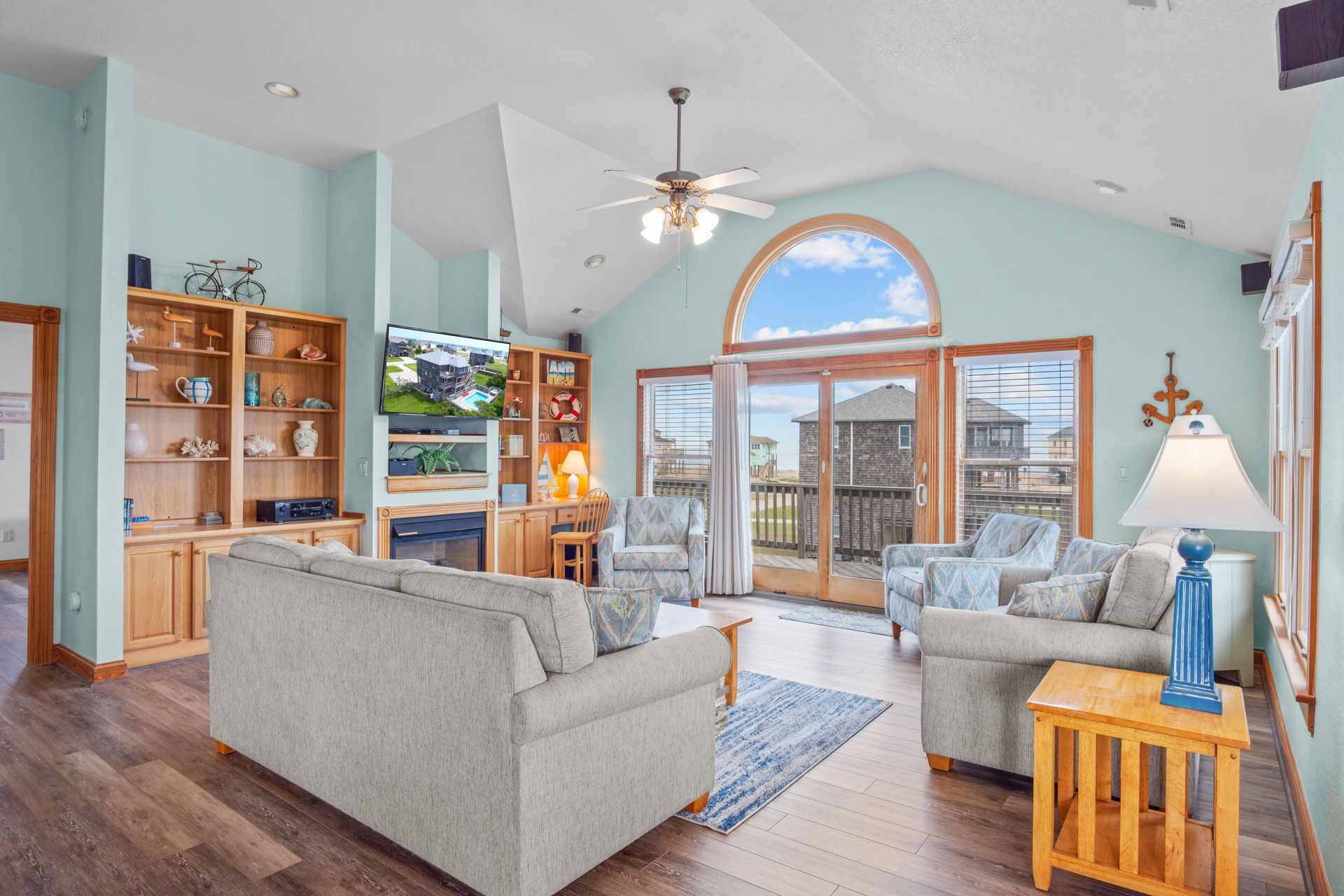 Oceanview Dog Friendly Home W/ Pool, Hot Tub, Game Room, Home Theater - Rodanthe, NC