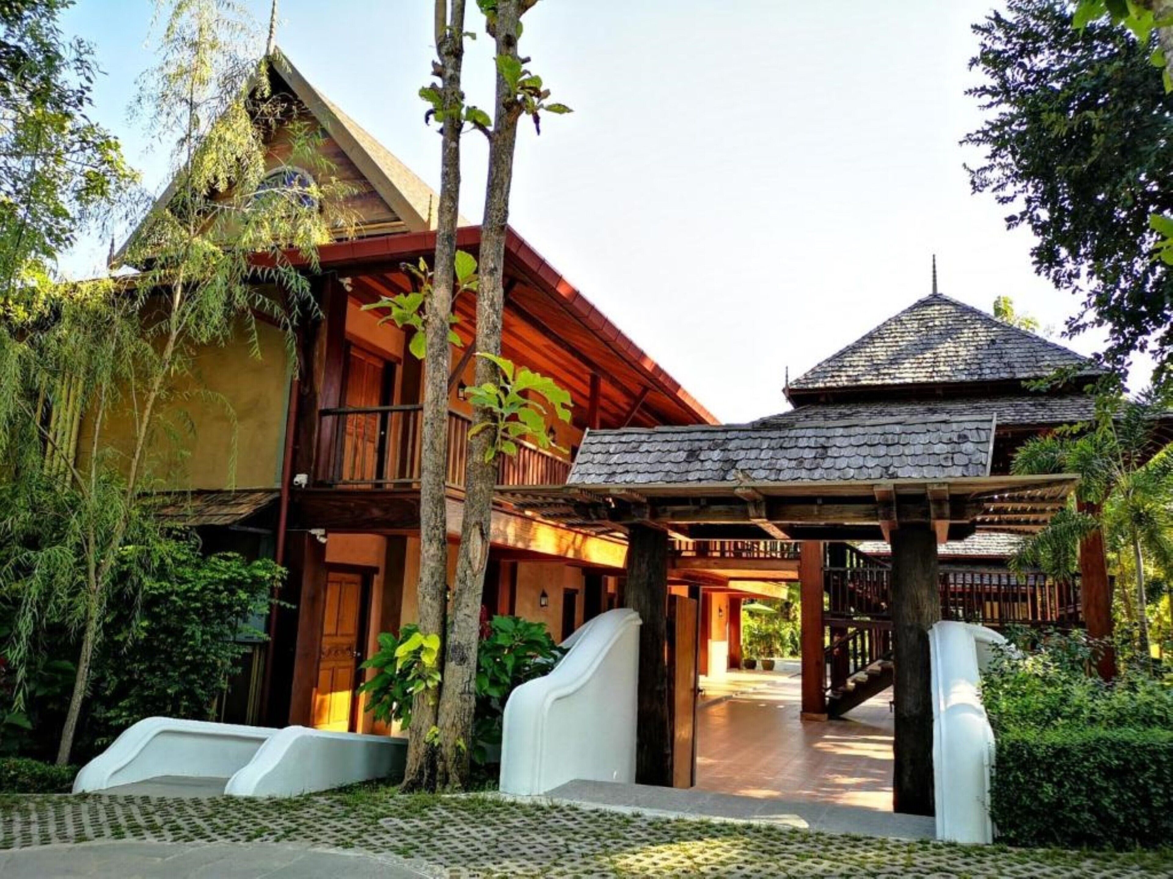 Fachada da propriedade