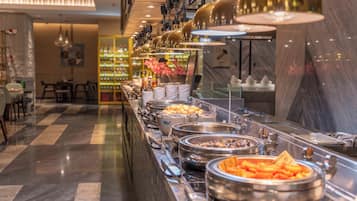 Pequeno-almoço tipo buffet diário (188 CNY por pessoa)