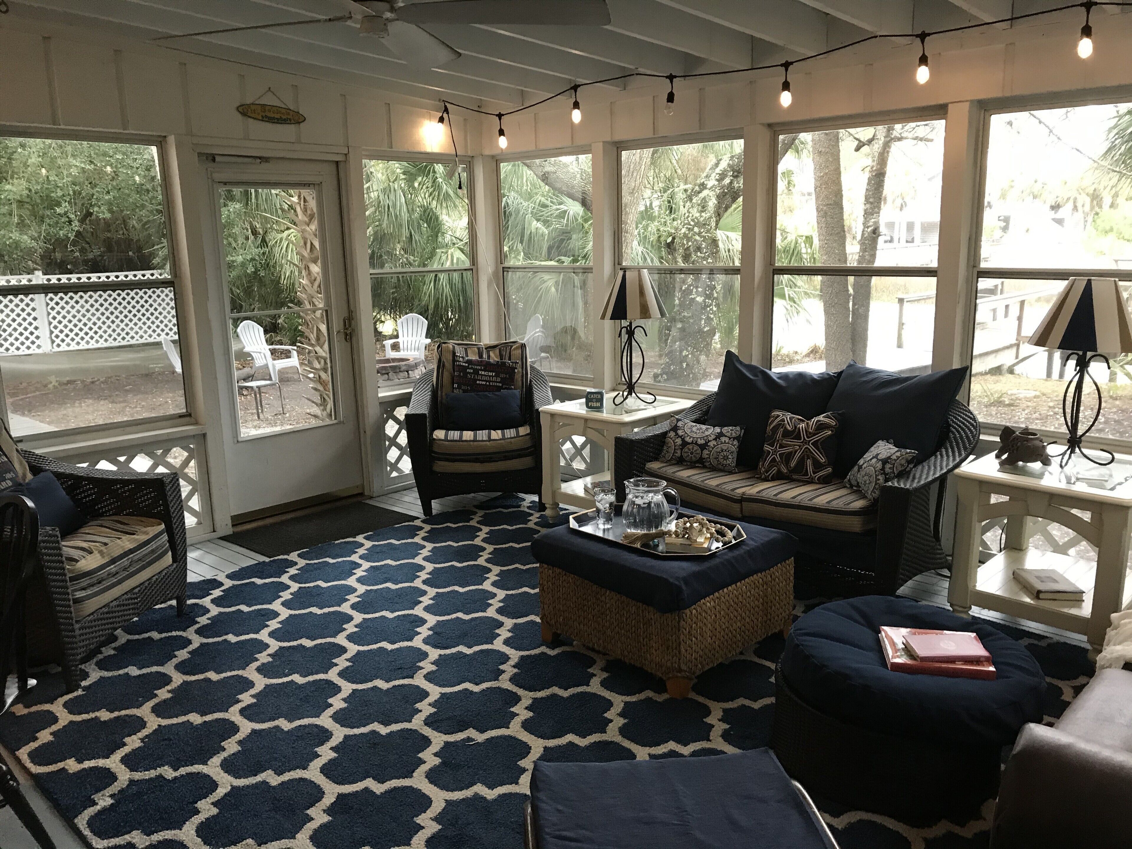 Secluded Retreat With Private Dock And Fire Pit. Only Steps From The Beach! - Fripp Island, SC