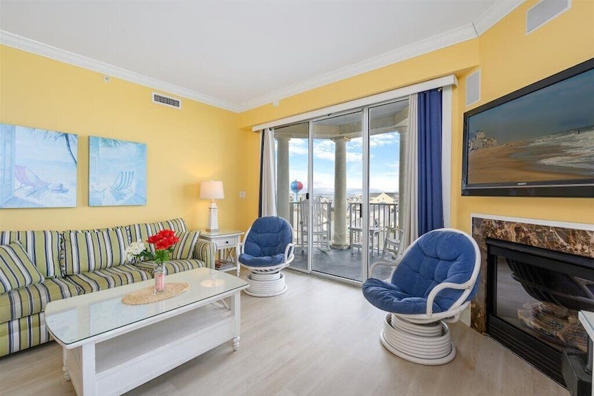 ⭐️Belmont Towers 607 Boardwalk Ocean Front Pool Gym Sauna⭐️ - Area 51, Ocean City