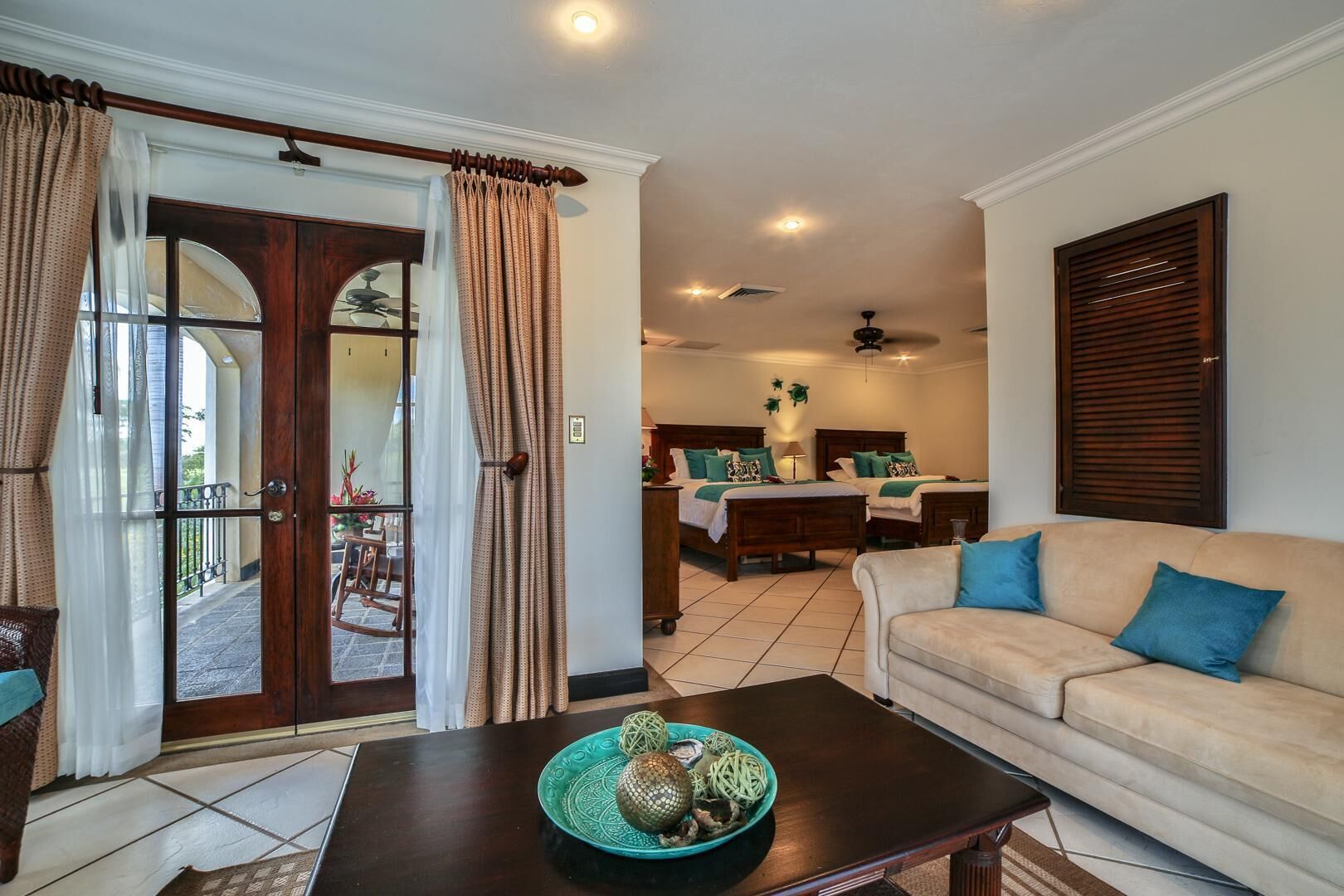 Casa, várias camas (Villa Tranquila) | Sala