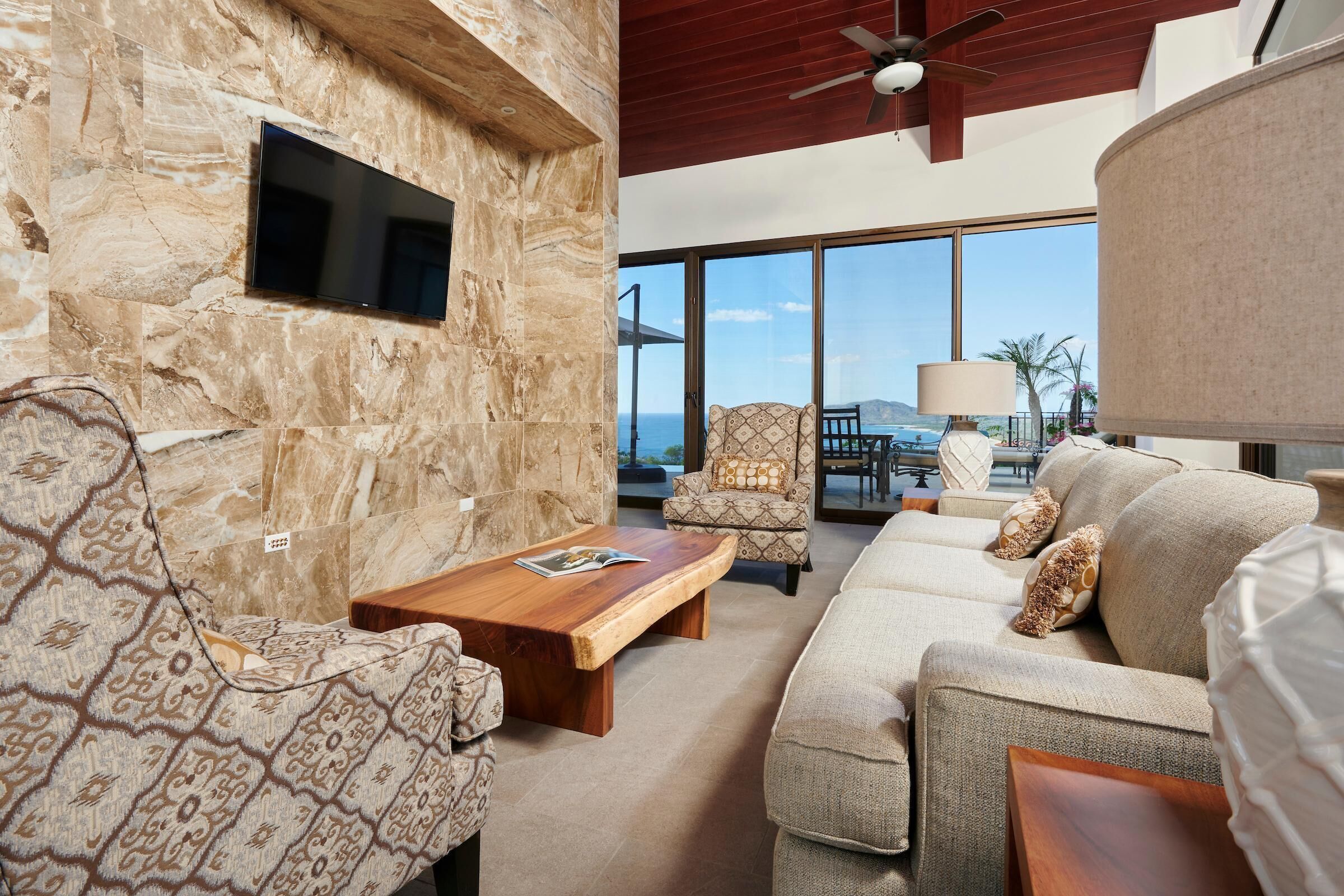 Casa, várias camas (Puesta del Sol) | Sala