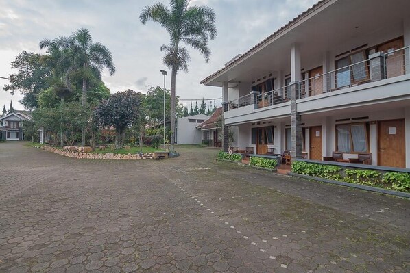 Fachada da propriedade