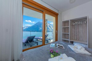 Apartamento Familiar, vários quartos, junto à montanha (Residence degli Oleandri 2A) | 2 quartos, ferro/tábua de engomar, Wi-fi, roupa de cama fornecida 