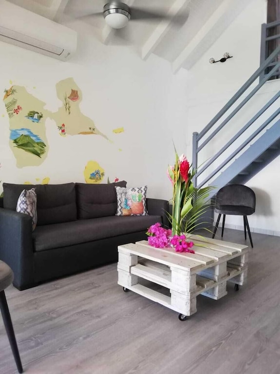 Le Flamboyant, Triplex Sea View, 3 Bedrooms, Residence With Swimming Pool - Guadeloupe