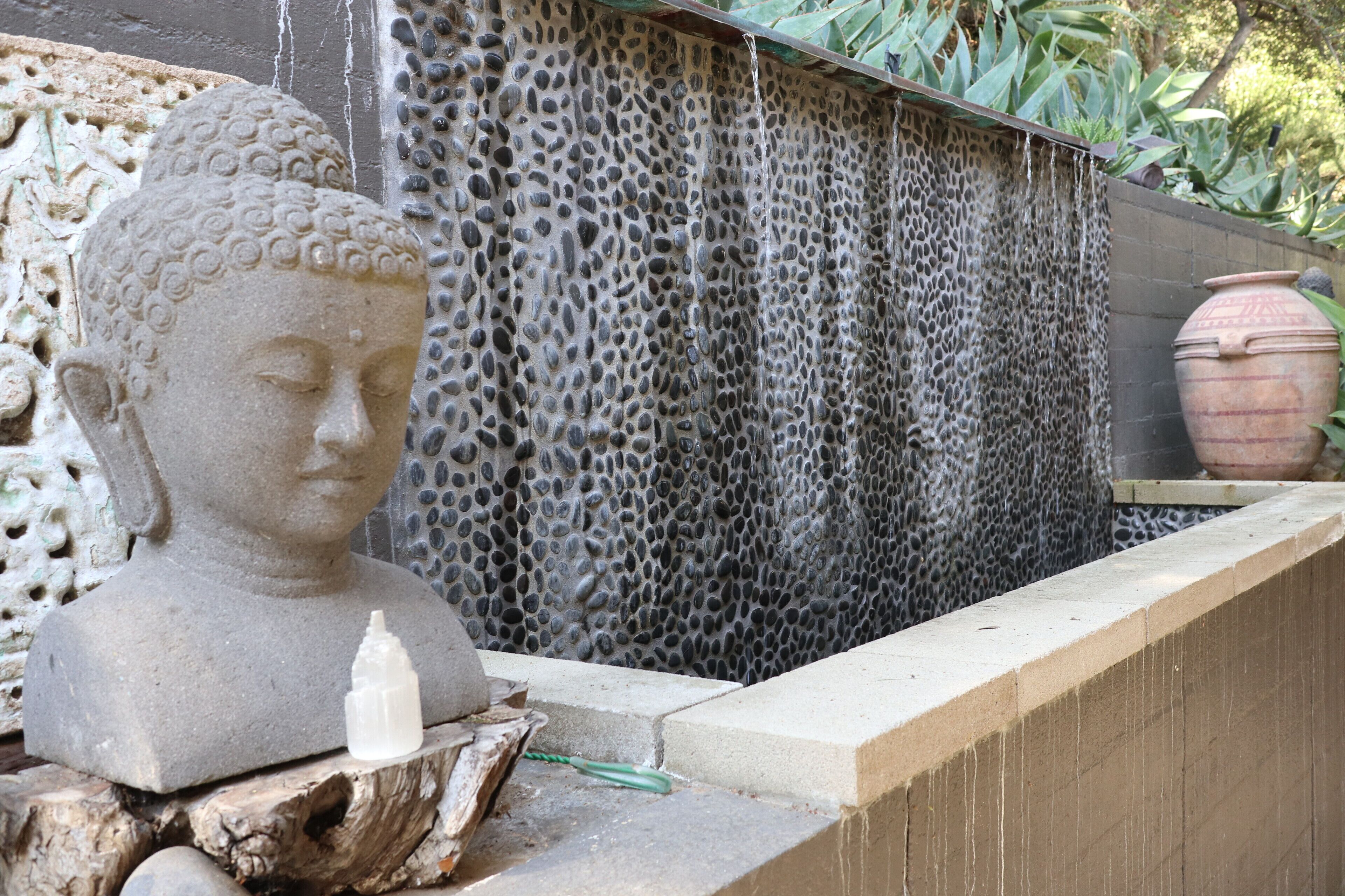 Mid-Century Modern, Zen Hideaway Hillside Home W/ Private Canyon View ...