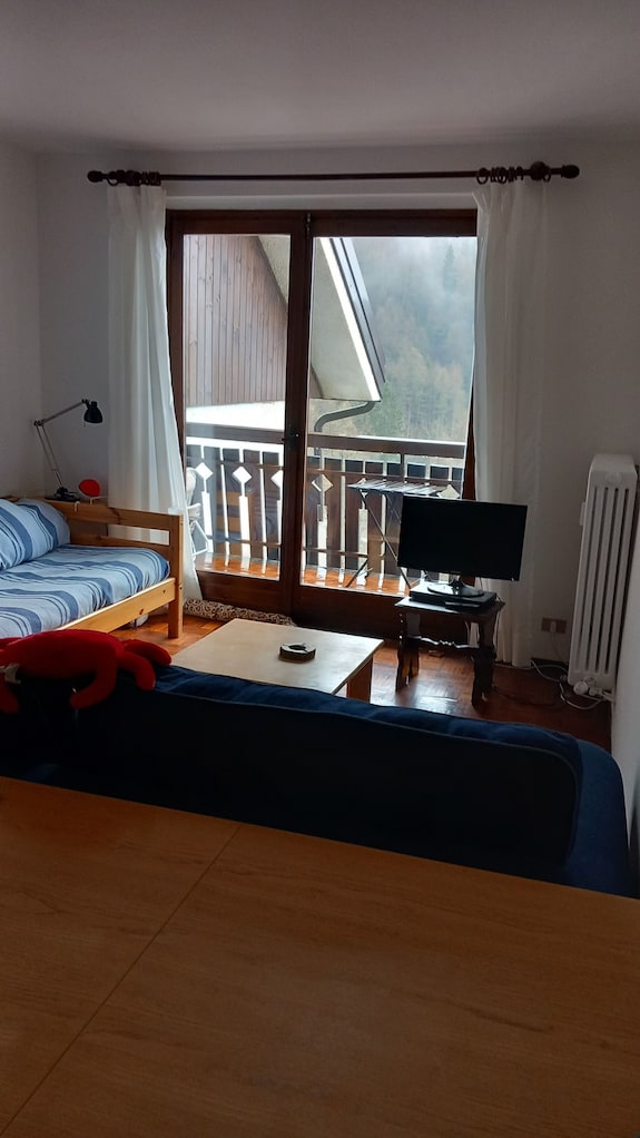 Monolocale A Sauze D'oulx Con Bellissima Vista Sulle Montagne - Sestriere