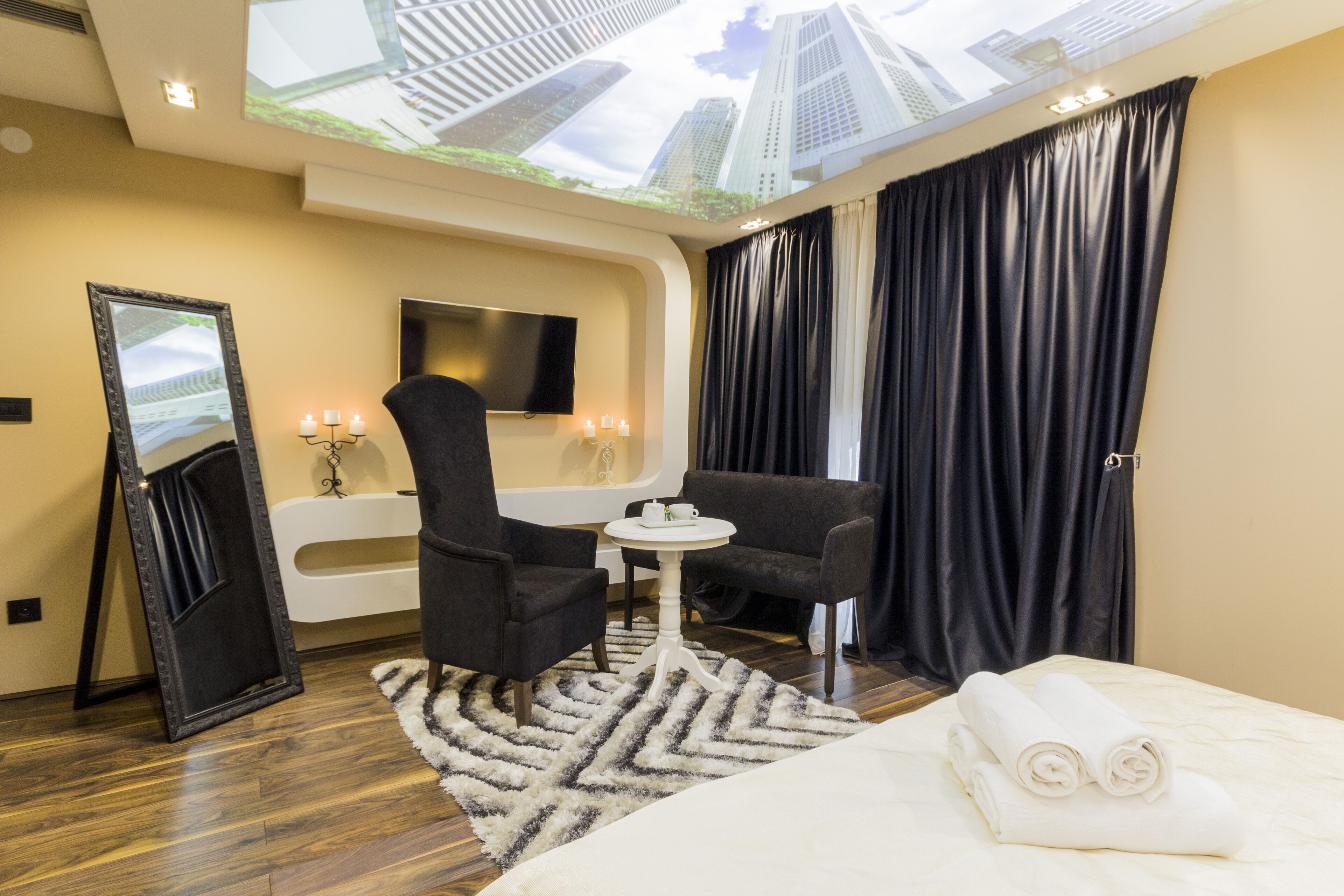 Sala de estar do lobby