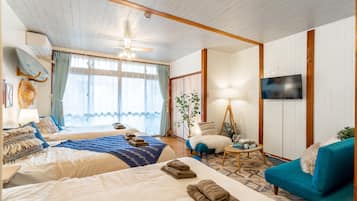 Quarto Triplo Comfort, não fumadores | 2 quartos, Wi-fi grátis