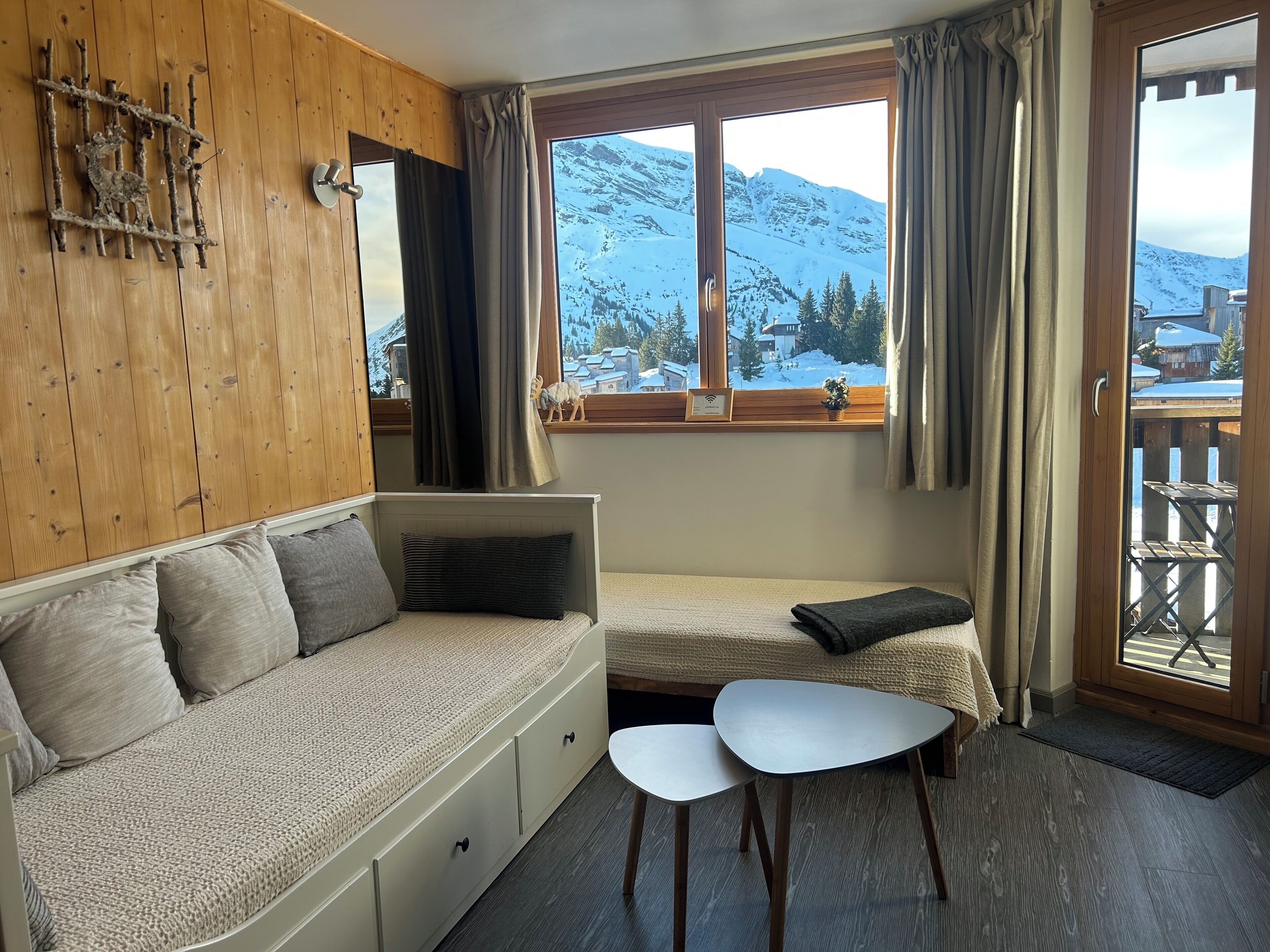 Center Station (Intrêts 2), Comfortable 2 Rooms/4 Pers.,  Superb View. - Avoriaz