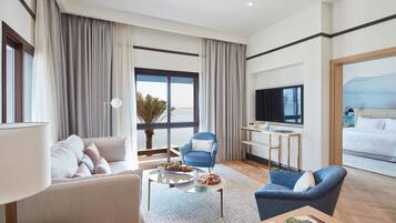 Suíte, 1 quarto, vista para o mar | 1 quarto, cofres nos quartos, escrivaninha