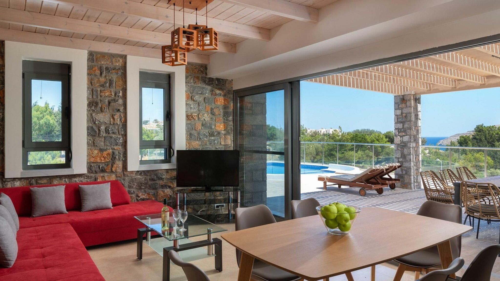 Family Rhodes Villa | 4 Bedrooms | Villa Summer Memories | Private Pool |. - Lindos