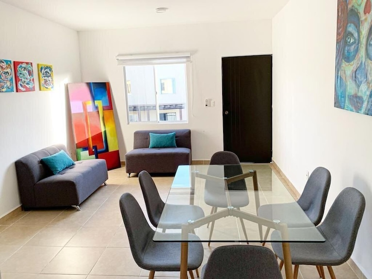 Cómodo Depto Privado, Alberca, Gym, 10 Min 5ta Av - Riviera Maya