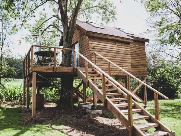 Romantic Woodland Chalet - Durbuy