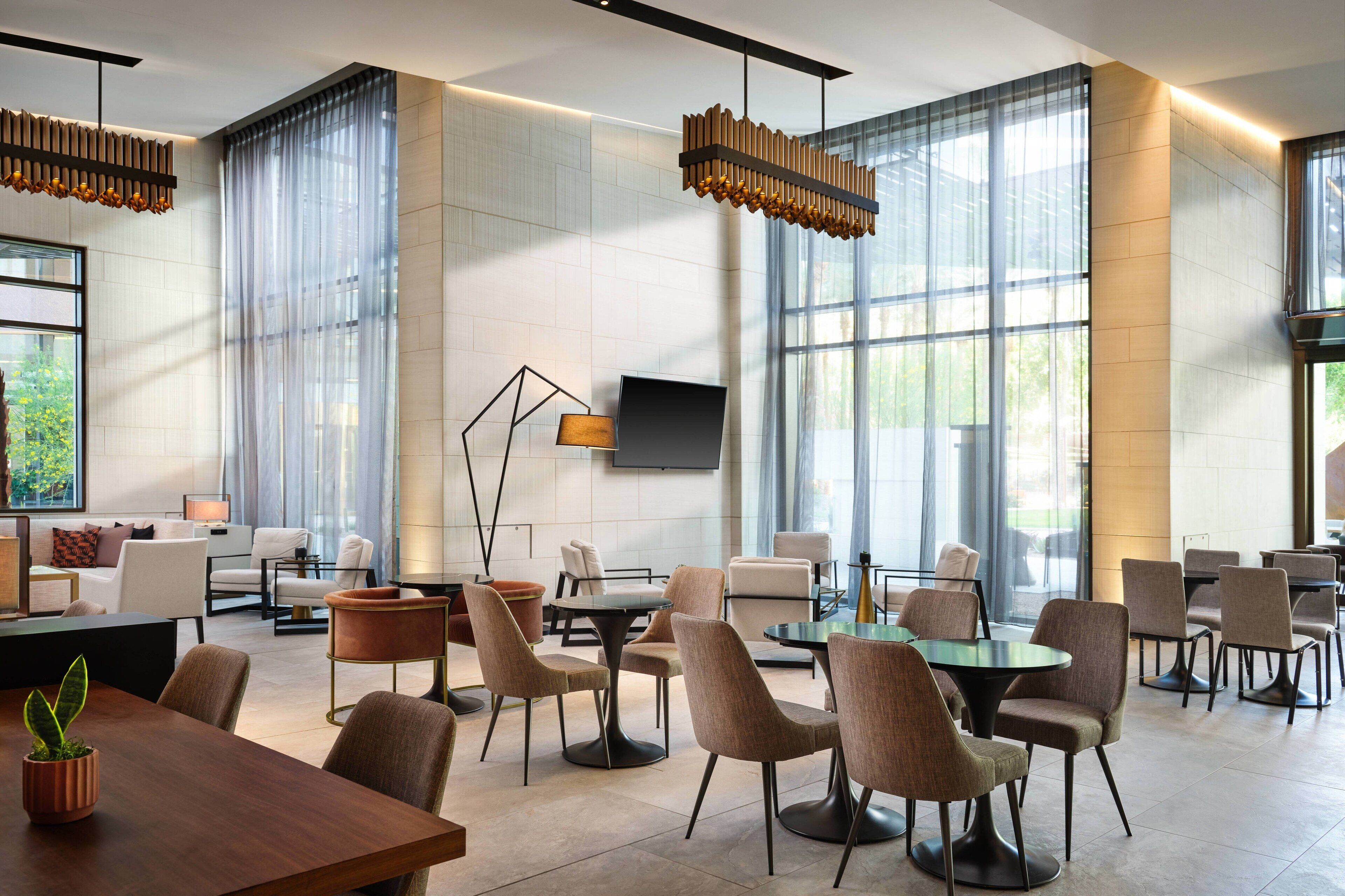 Sala de estar do lobby