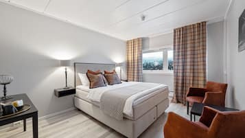 Quarto Duplo Comfort, 1 quarto | Wi-fi grátis, roupa de cama fornecida