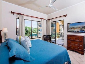 Apartamento, várias camas, vista para o mar (Apartment with Sea View) | Ferro/tábua de engomar, Wi-fi grátis, roupa de cama fornecida 