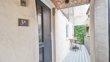 Entrada do alojamento