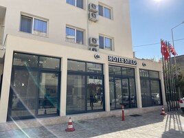 Entrada do alojamento