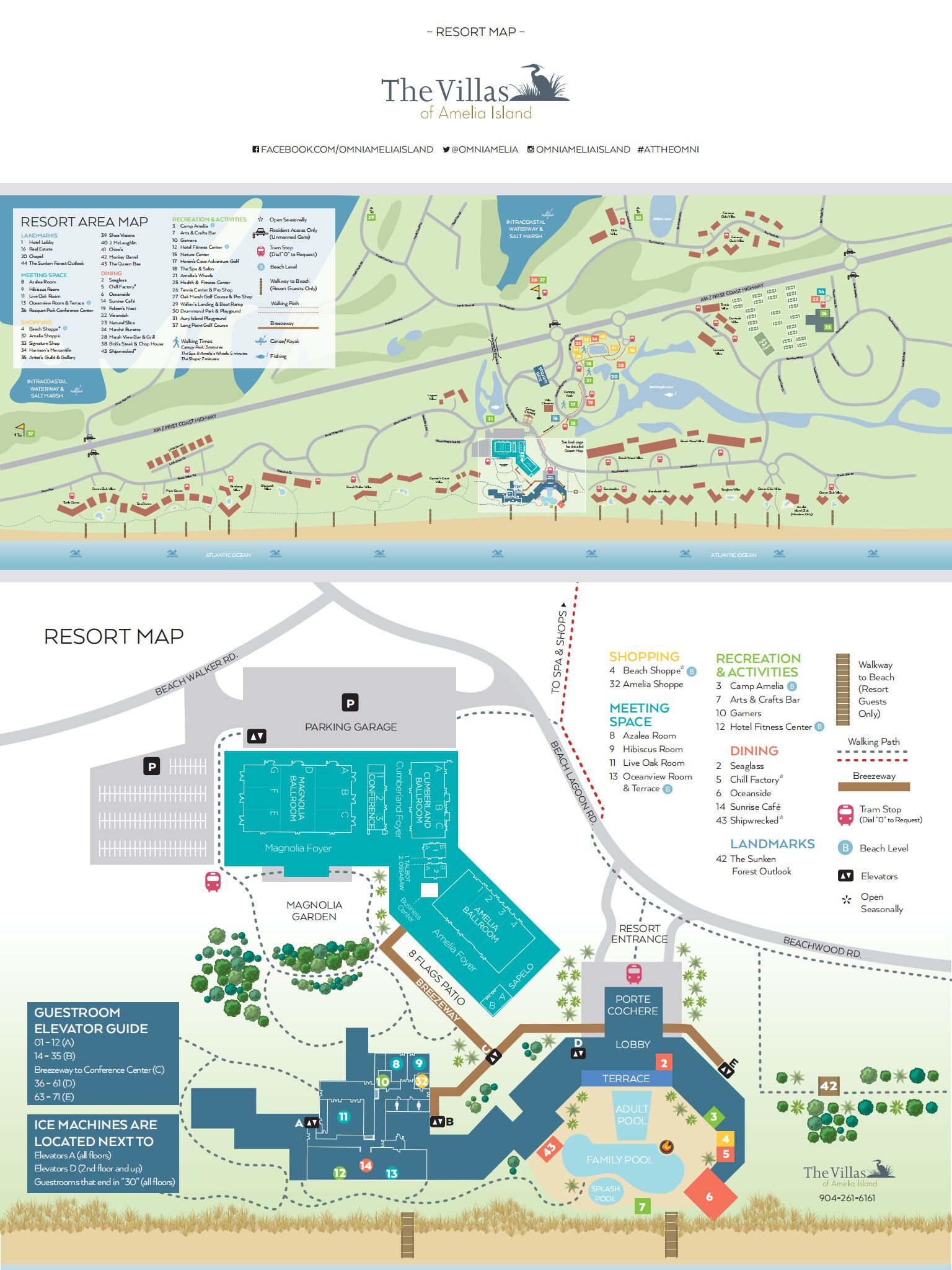 Amelia Island Plantation Map