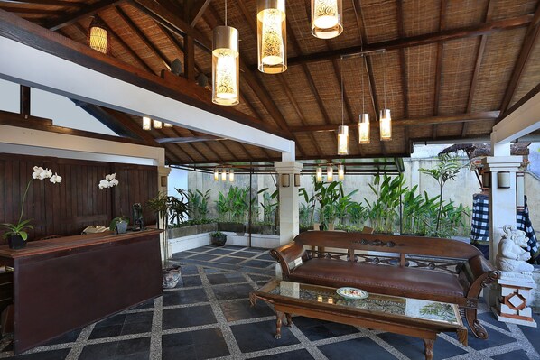 Sala de estar do lobby