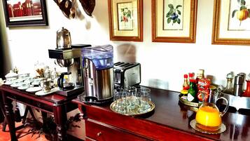 Serviço de café