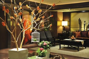 Sala de estar do lobby