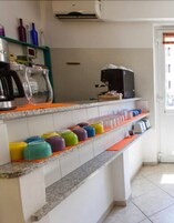 Café da manhã continental grátis todos os dias