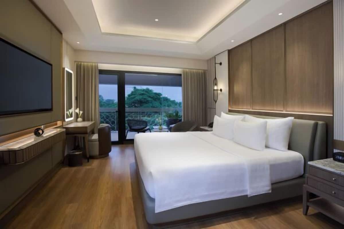 1 quarto, minibar, cofre no quarto, secretária