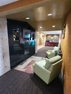 Sala de estar do lobby