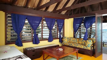 Bangalô premium, 2 quartos, ao lado da praia | Vista do quarto