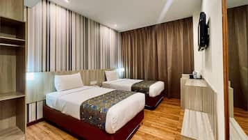 Quarto Twin Superior | Camas desdobráveis, Wi-fi grátis