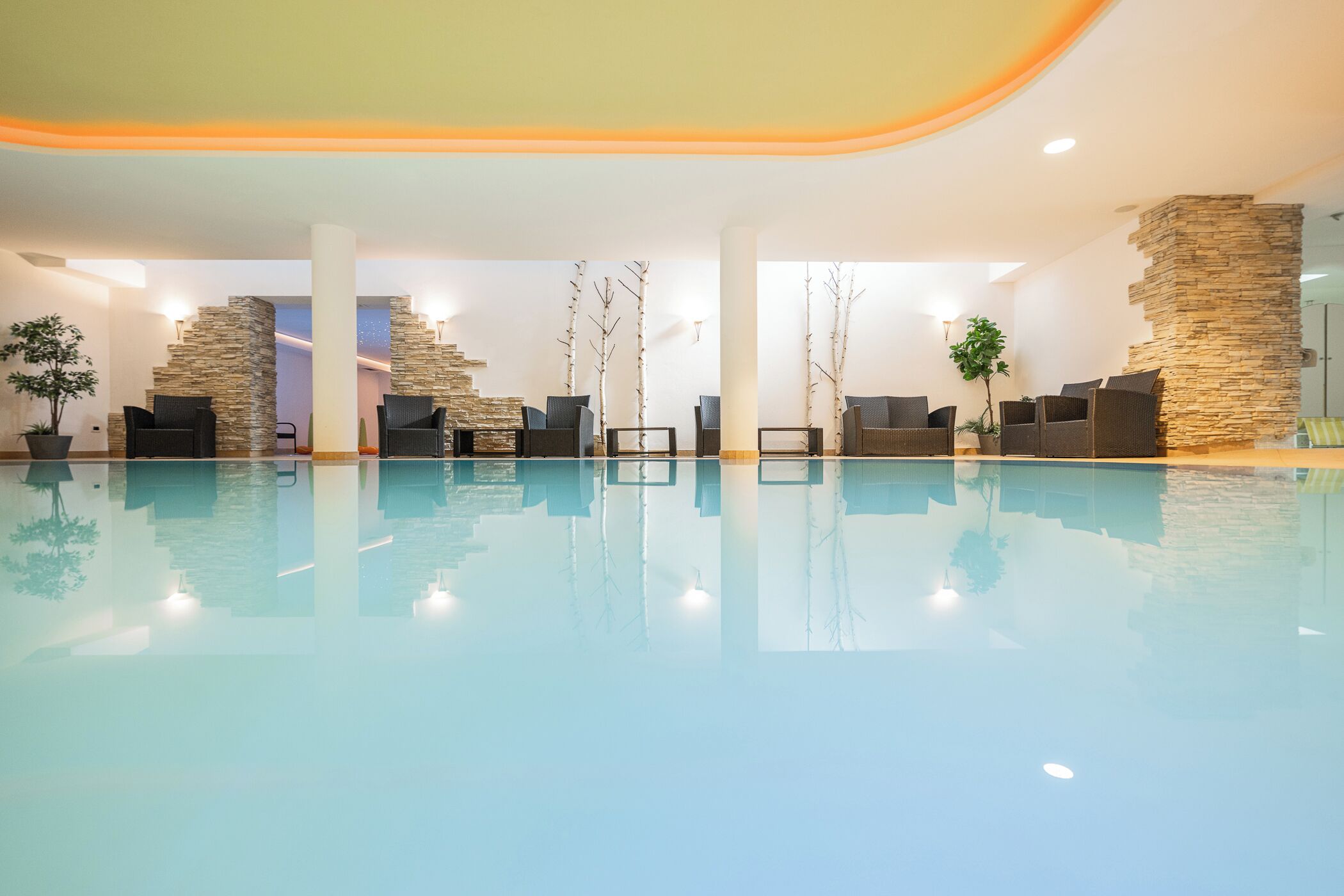 Piscina estreita