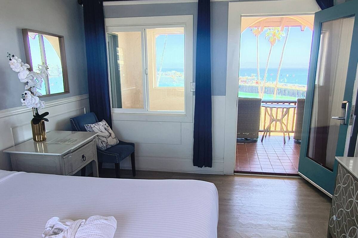 Signature King Bed, Ocean View | Wi-fi grátis, roupa de cama fornecida 