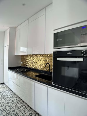 Studio Apartment with Kitchenette | Cozinha privada