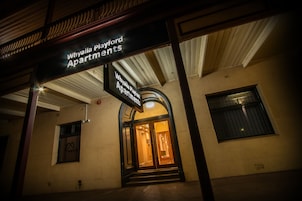 Fachada da propriedade