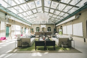 Sala de estar do lobby