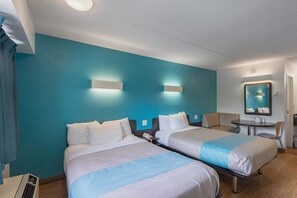 Wi-Fi de cortesia, roupa de cama