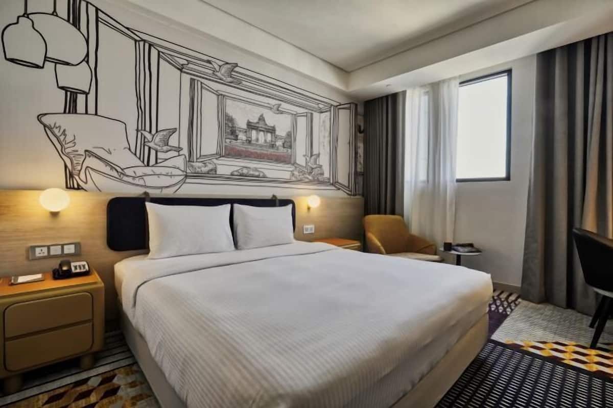 1 quarto, edredões de penas, camas de colchão pillowtop